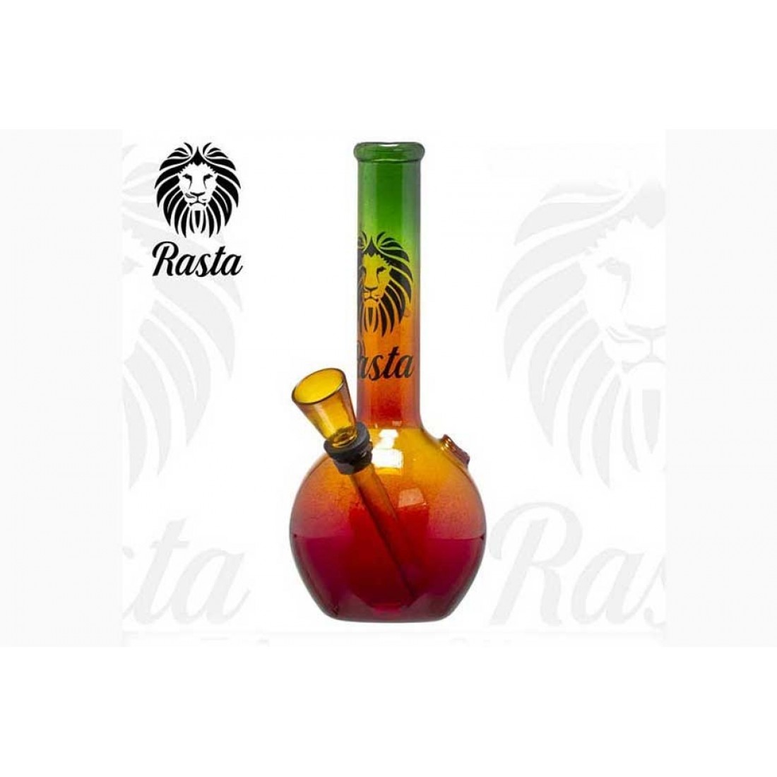 Glass Bong Rasta 16 cm